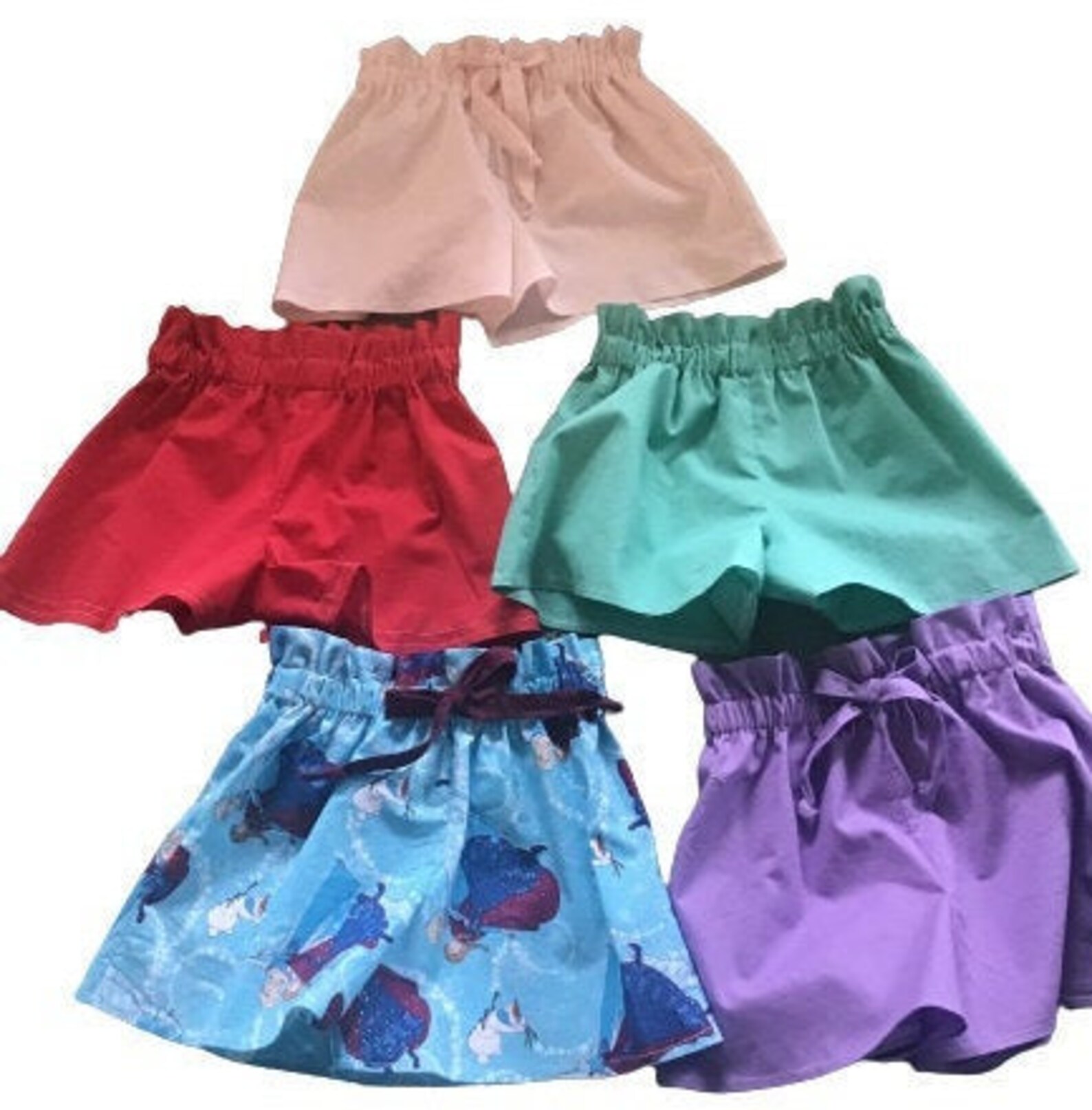 Paperbag Shorts Size 18 Month Girls 12 PDF Pattern - Etsy