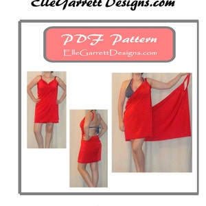 PDF Pattern - Simple Beach Cover-up Pattern 501 - Sizes Small-large ...