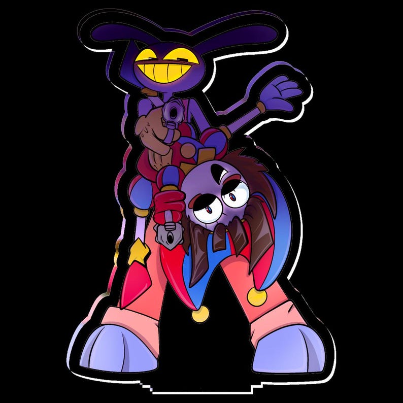PRE-ORDER Jax and Pomni TADC Acrylic Standee [team Bad Guys / Episode 6 ...