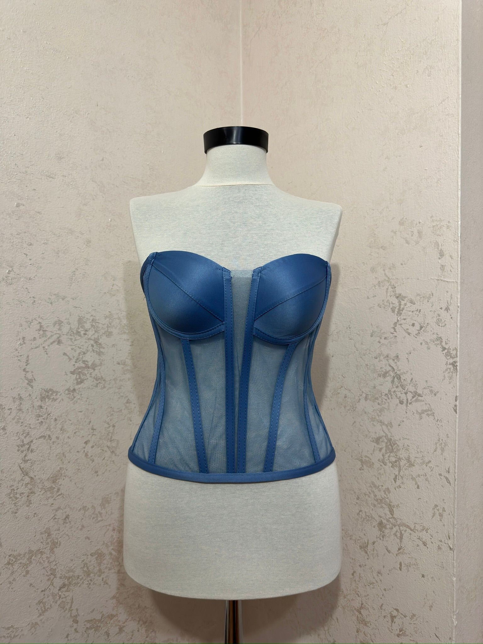 Transparent Corset | Strapless Corset | Bustier Corset Top | Satin ...