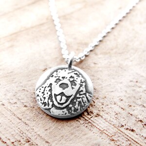 Tiny Cocker Spaniel Necklace in Silver - Etsy