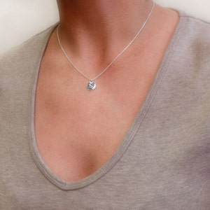 Tiny Yellow Labrador Retriever Necklace in Silver, Lab Jewelry, Pet ...