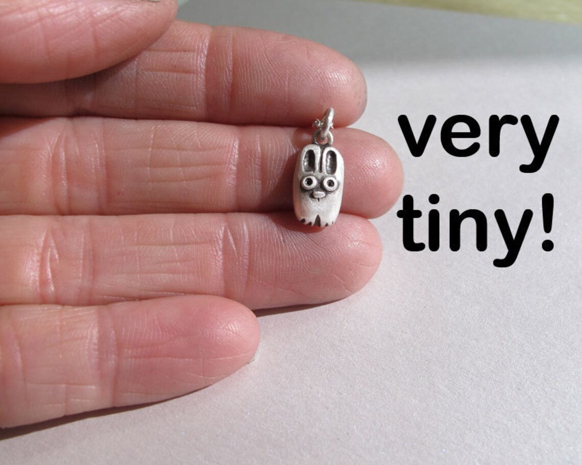 Rabbit Necklace Sterling Silver Rabbit Jewerly Bunny - Etsy