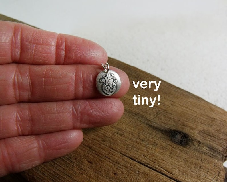 Tiny Anatomical Heart Necklace in Silver, Realistic Heart Jewelry, Gift ...