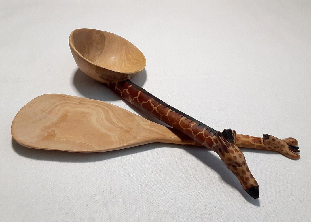 2PK African Primitive Forest Style Purely Handmade Wooden Juneteenth ...