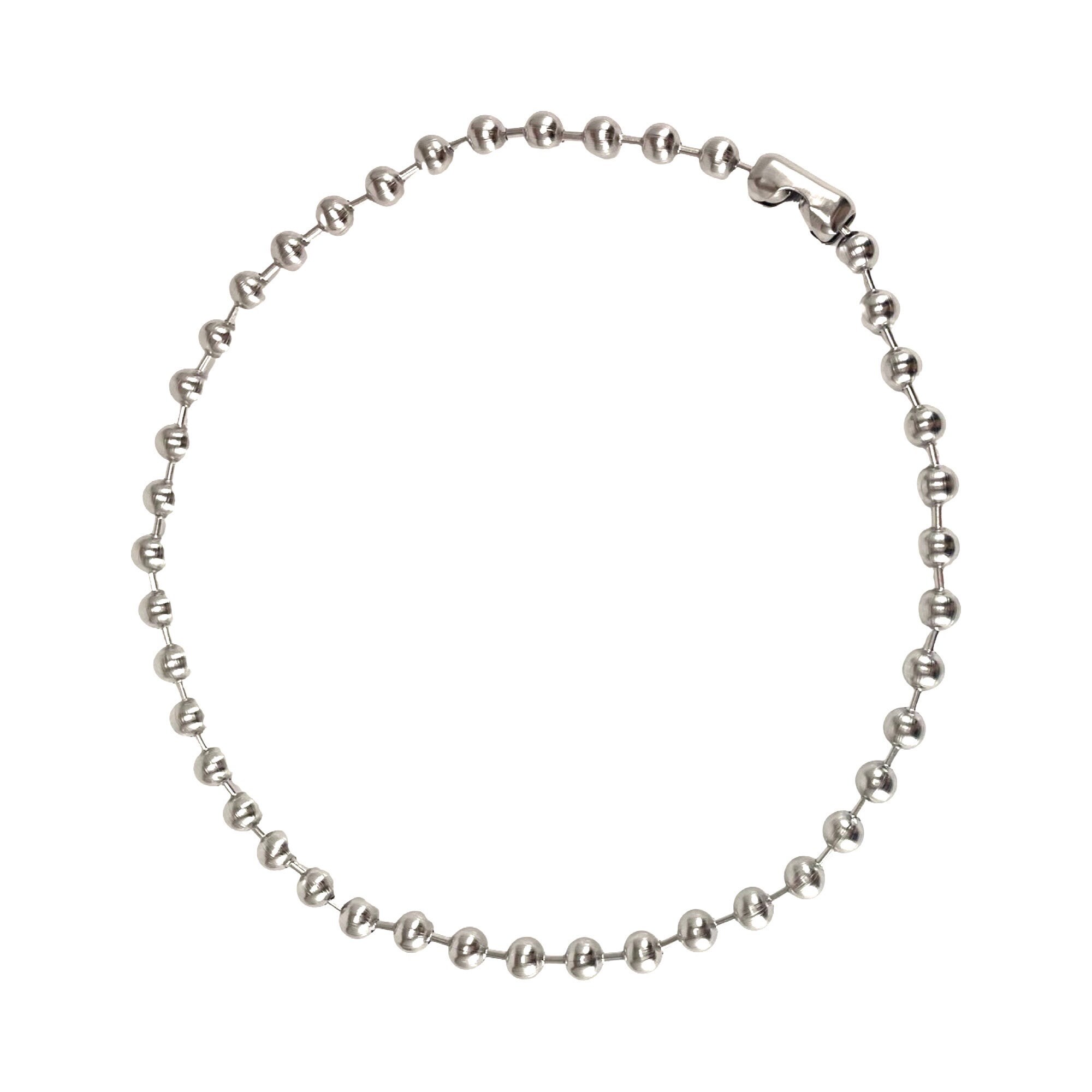 Minimalist Industrial Ball Chain Necklace for Women, 6 Mm Beads - Etsy