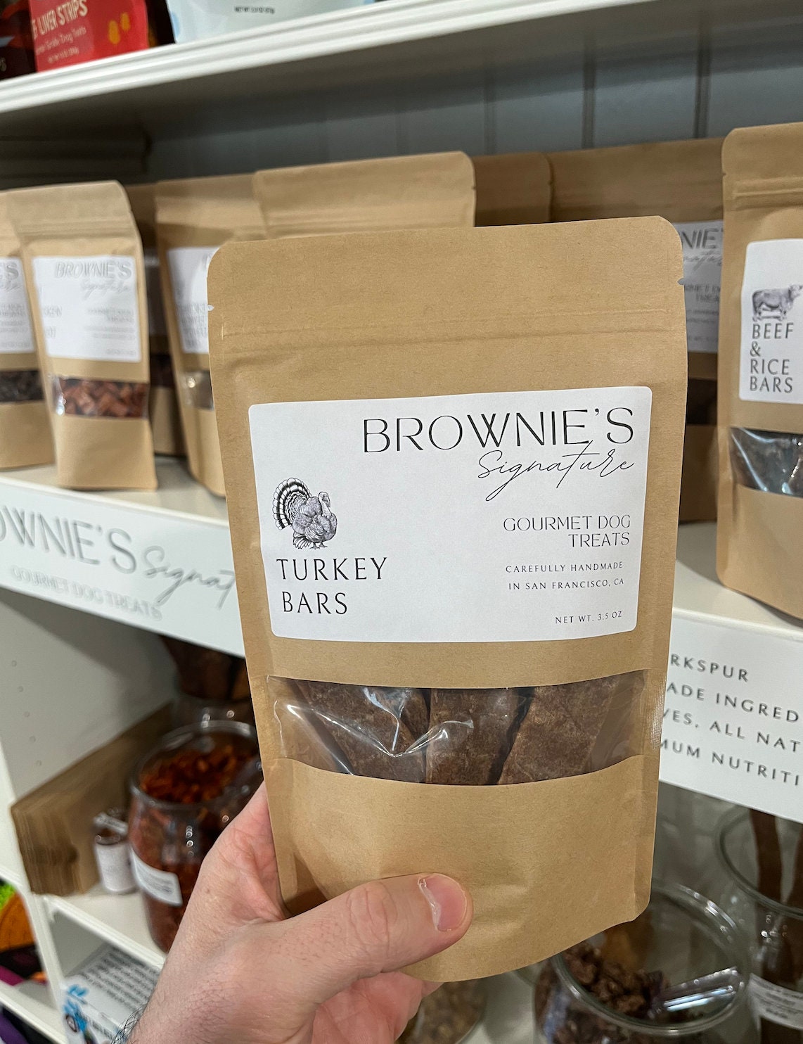 All Natural Turkey Bars - Natural Dog Treats - Single Ingredient - Etsy