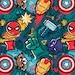 Super Hero Seamless Pattern, Cartoon Seamless Pattern, Super Hero ...