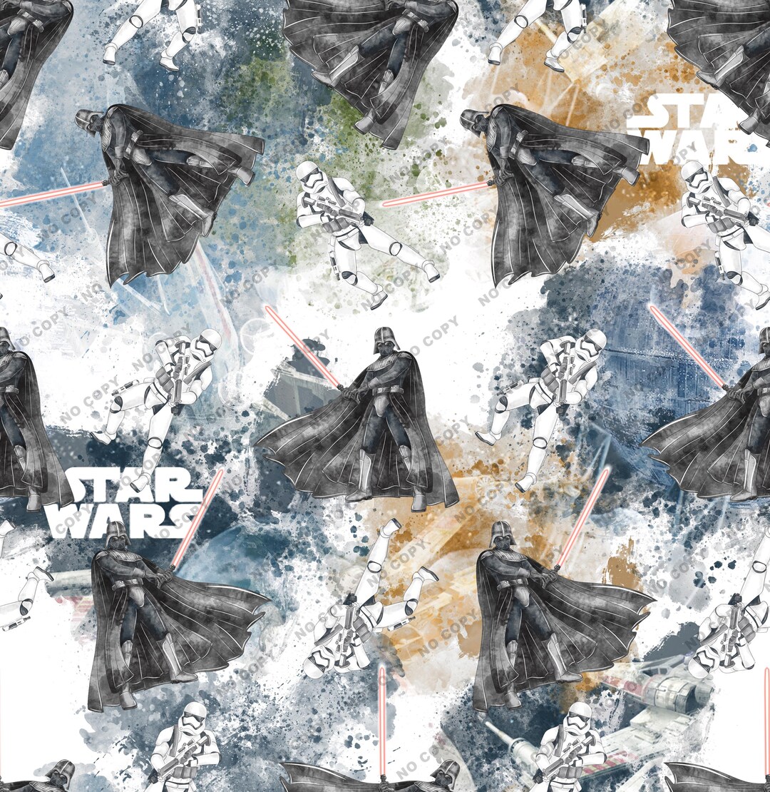 Galactic Patterns,space Wars Digital Paper, Star Wars Seamless Pattern ...