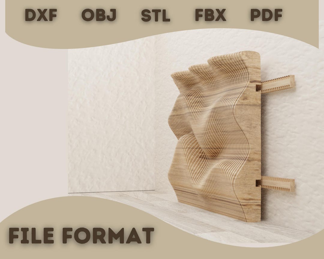 Modern & Sleek Parametric Console Design 120x90.5x20 Cm 60 Panels With ...