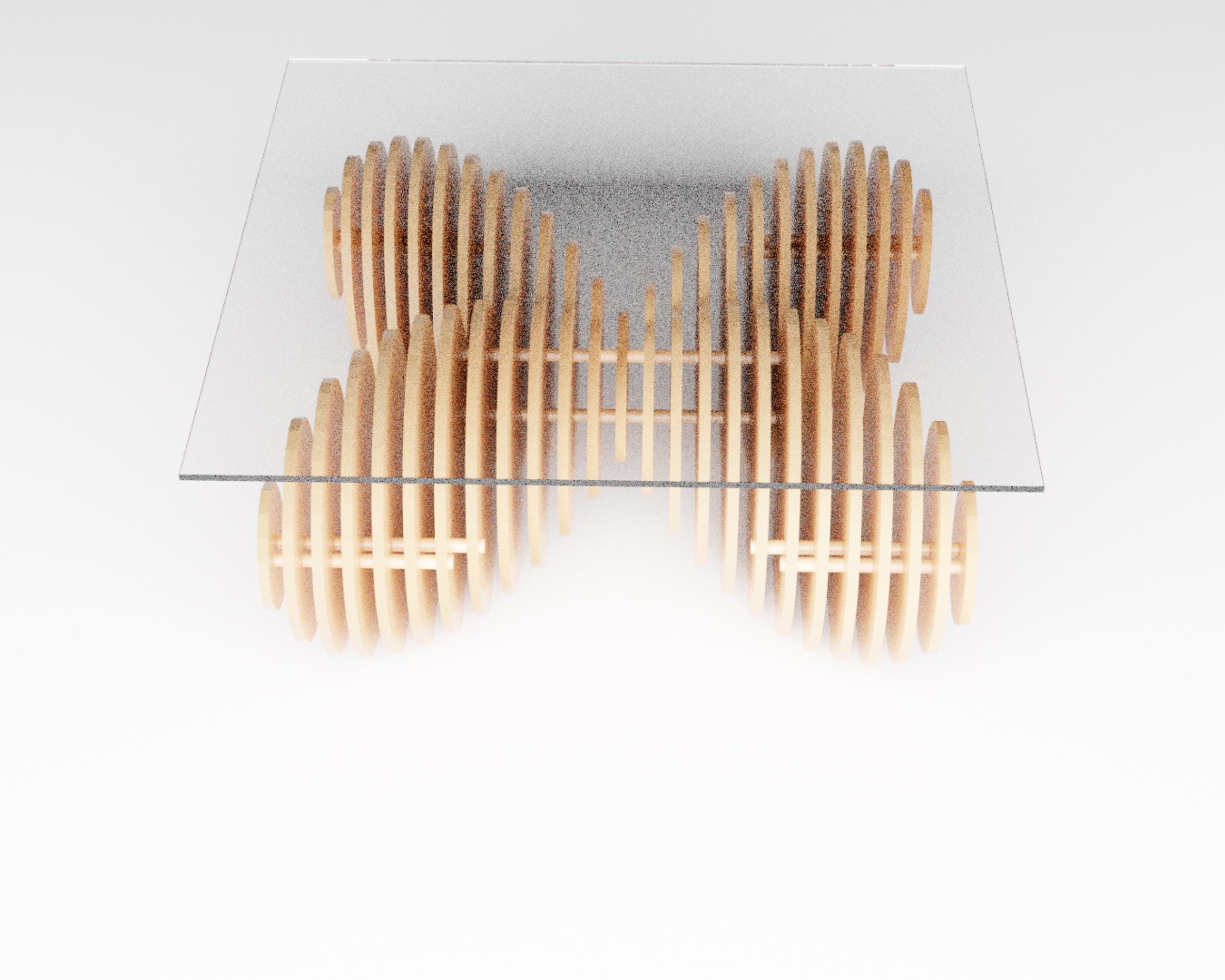 Parametric Coffee Table Design | Digital Download | DXF, FBX Formats - Etsy