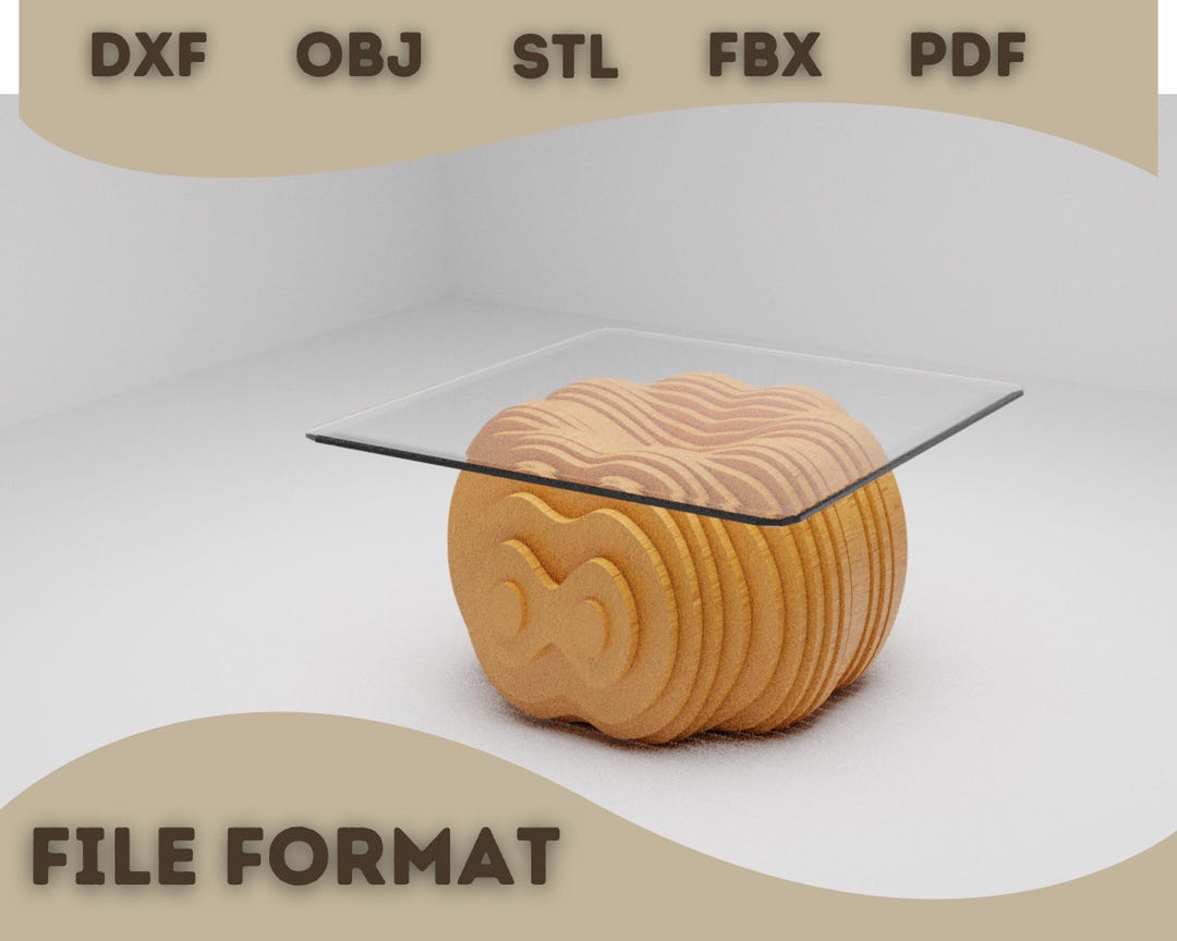 Spooky Pumpkin Coffee Table Design Halloween Decor Parametric Digital ...