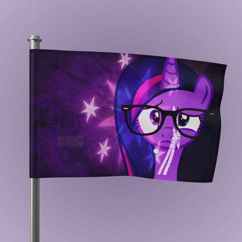 Twilight Sparkle My Little Pony Flag, Decorative Banner | Frugititve ...
