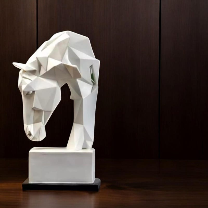 Geometric Horse Art - Etsy