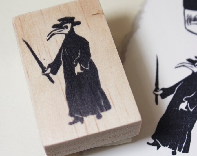 Plague Doctor Rubber Stamp Halloween Stamps Halloween - Etsy