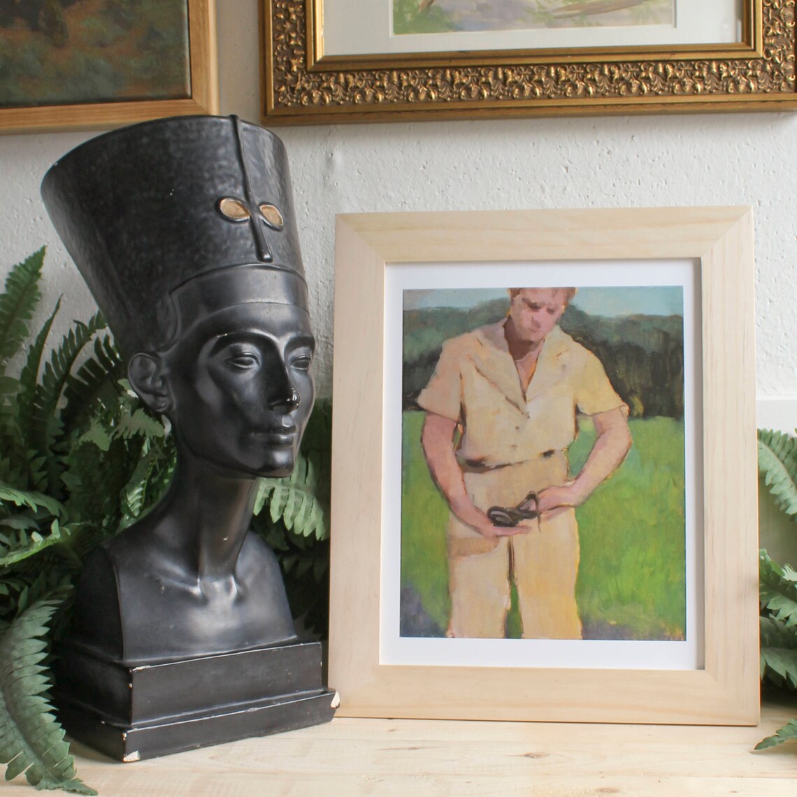 Snake Charmer Painting Print Figure Painting Figurative Art - Etsy