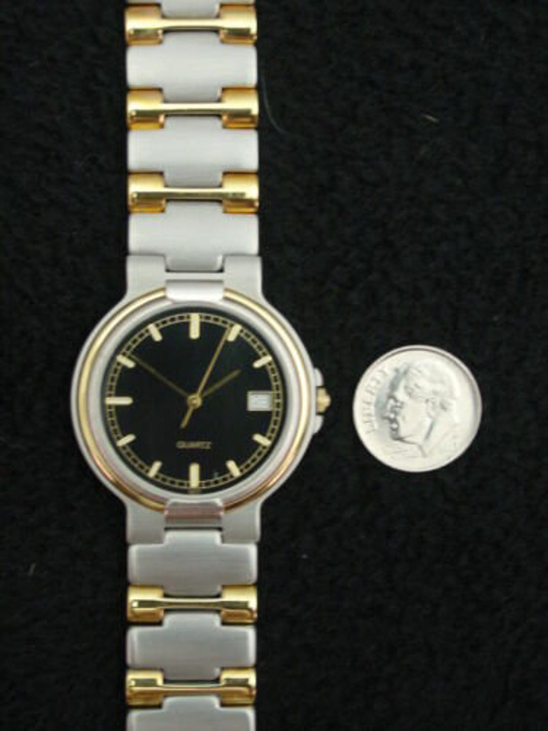 Men's Watch Jaccard Stainless & Gold, France, Swiss 7 Jewel - Etsy
