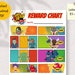 Superhero Reward Chart, Sticker Chart, Toddler, Preschool, Behavior ...