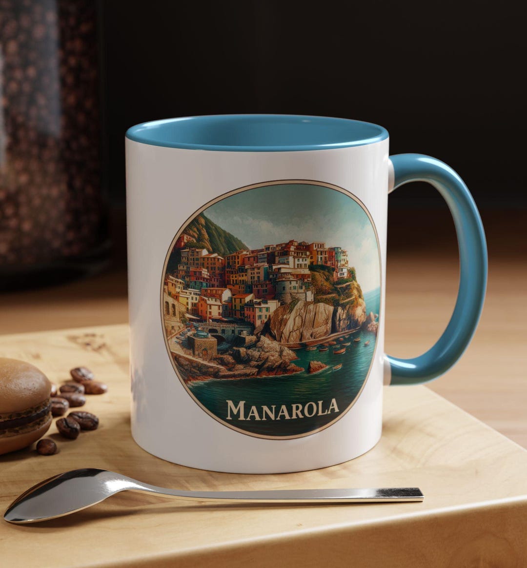 Manarola Cinque Terre Mug Best Birthday Gift for Travelers, Stunning ...