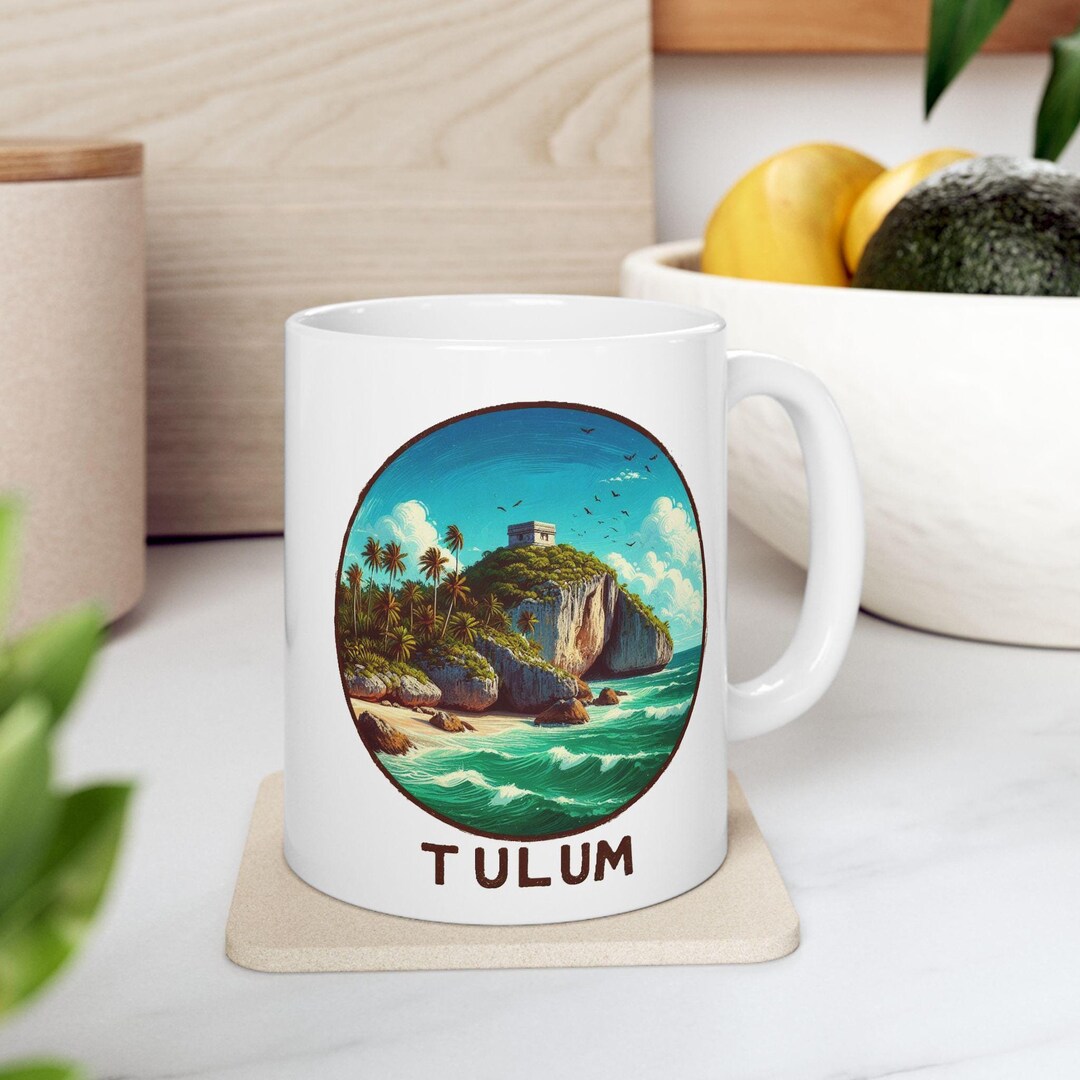 Tulum Mug Best Gift for Travel Lovers Unique Birthday Present Scenic ...