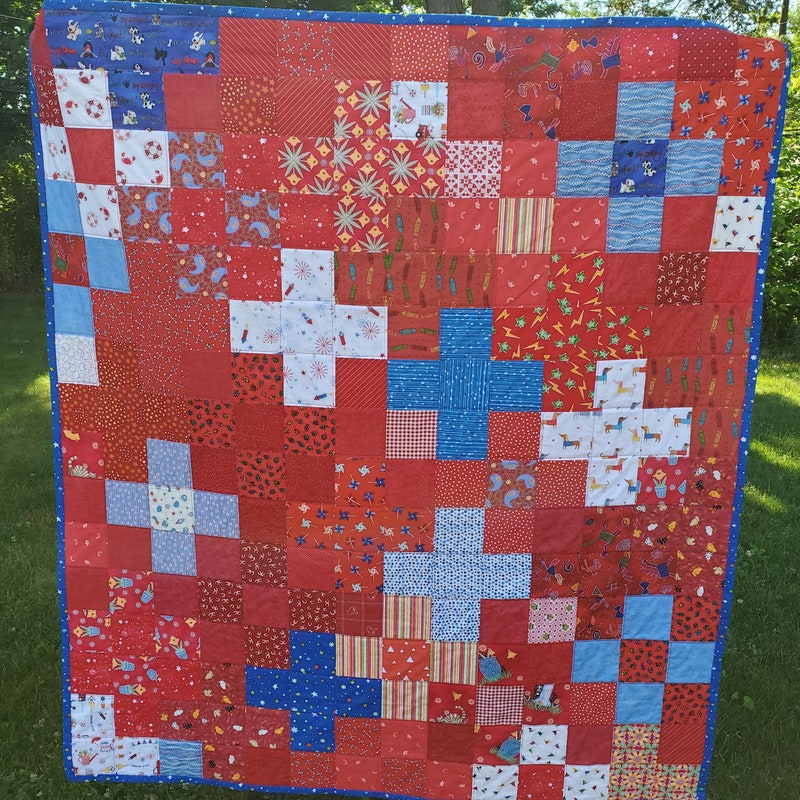 Plus Sign Quilt - Etsy