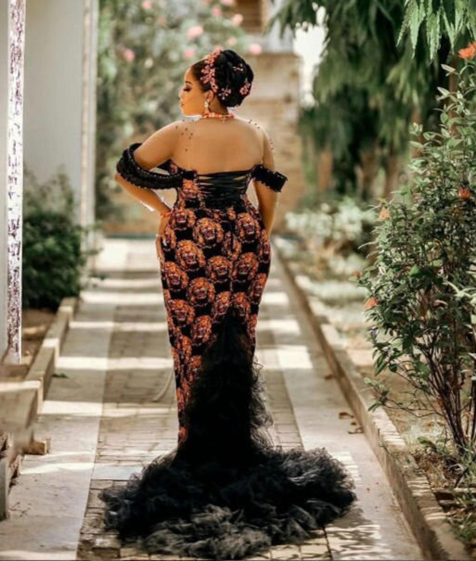 Isiagu Wedding Dress, Igbo Bridal Dress, African Couples Outfit ...