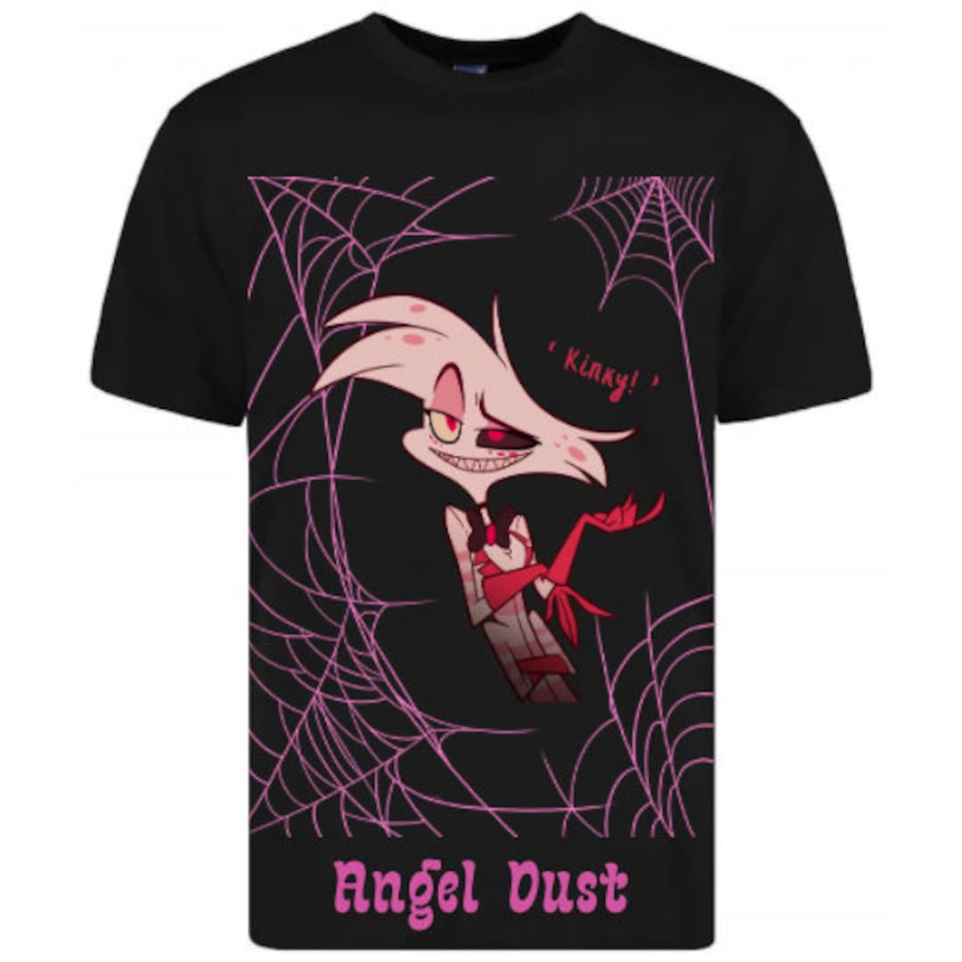 Hazbin Hotel Angel Dust T-shirt - Etsy
