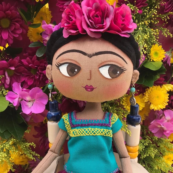 Frida Doll - Etsy