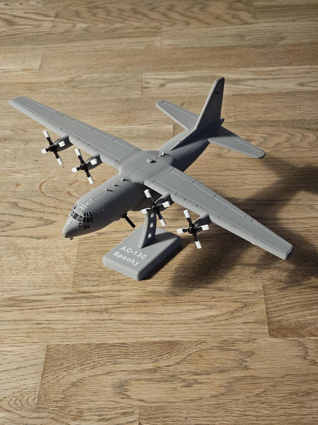 AC-130 Gunship 3D Model Kit: DIY Puzzle, Aviation Gift - Etsy