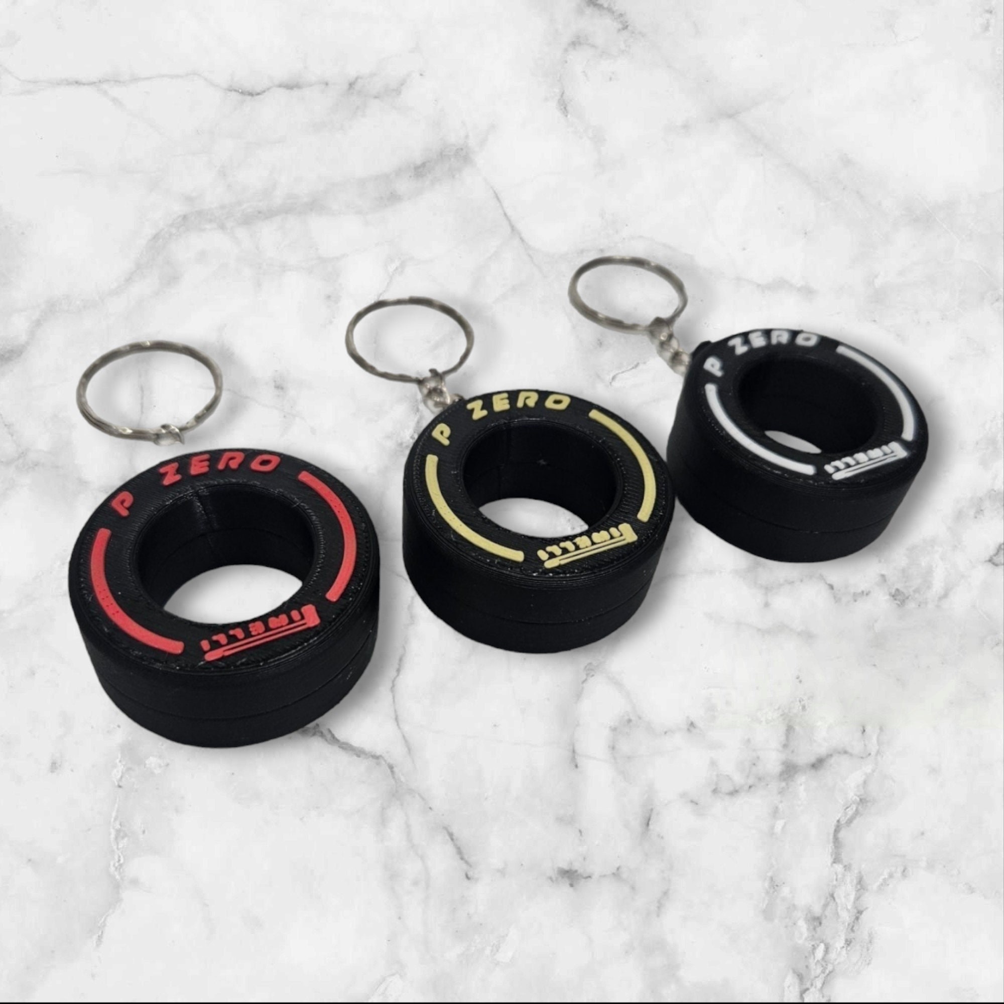 Formula 1 Pirelli Tire Keychain | F1 Tire Replica Soft Medium and Hard ...