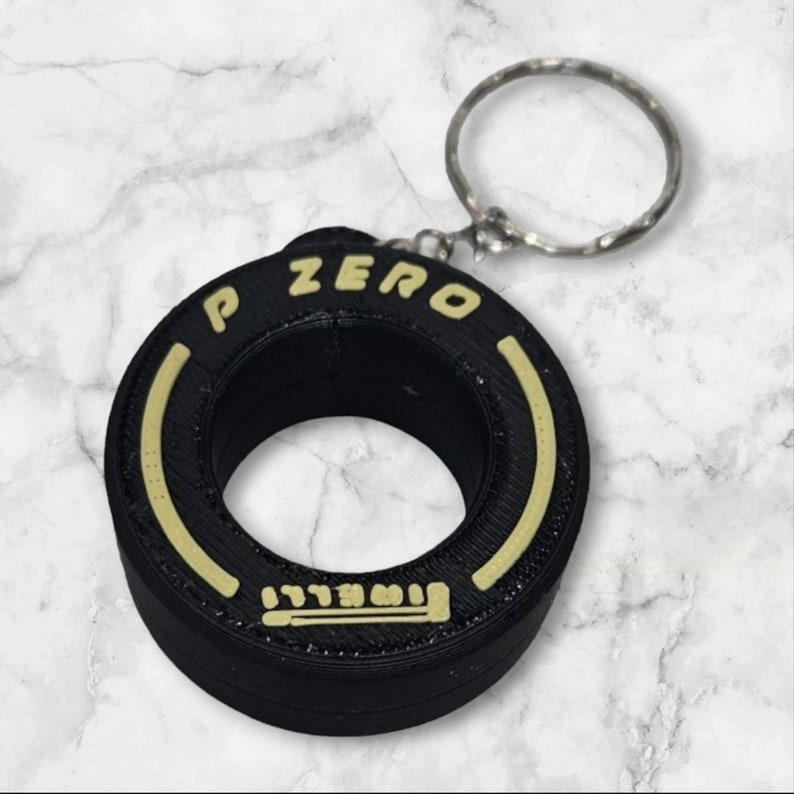 Formula 1 Pirelli Tire Keychain F1 Tire Replica Soft Medium and Hard ...
