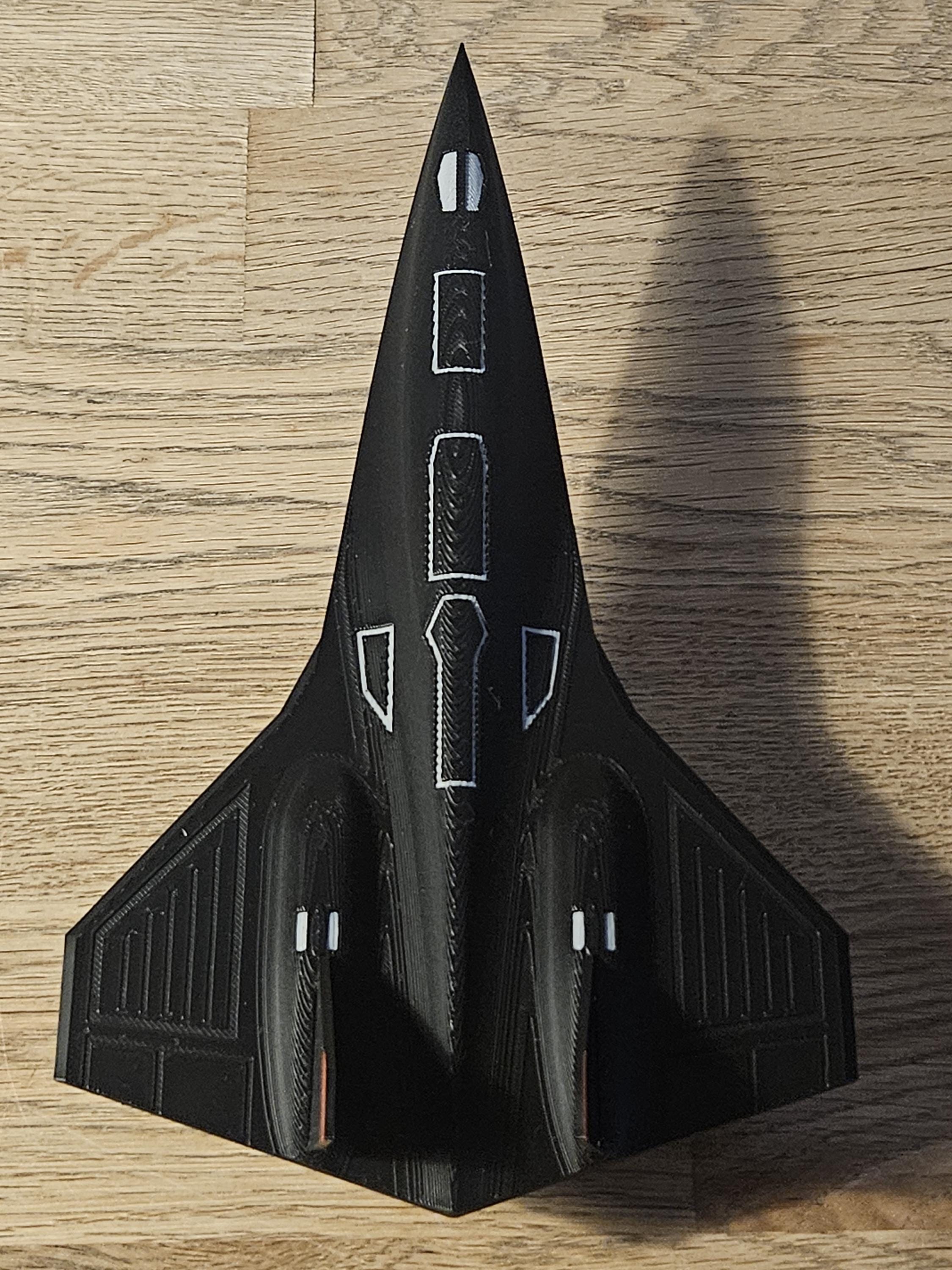 Darkstar Hypersonic Jet 3D Model Kit: DIY Puzzle Plane - Etsy