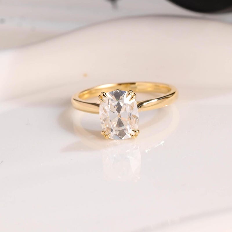 2/5 Cushion Ring - Etsy