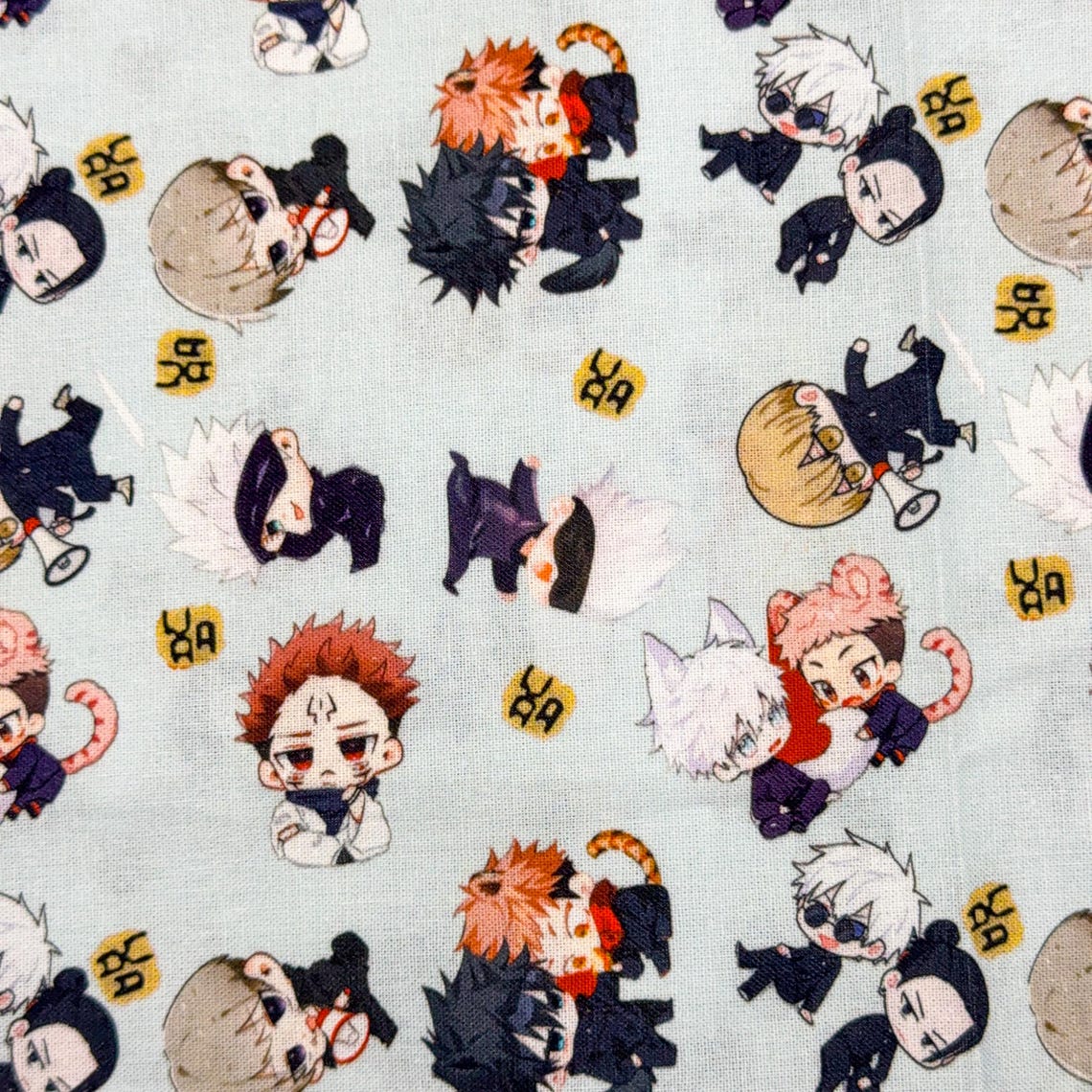 Anime Collage Fabric 100 % Cotton Woven Fabric by the Half Meter - Etsy