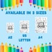 Printable Vehicles Galore Coloring Pages for Kids, Fun Educational ...