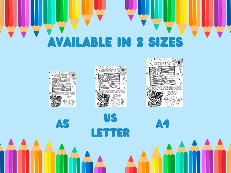 Printable 4th of July Activity Sheets for Kids, Independence Day, Fun ...