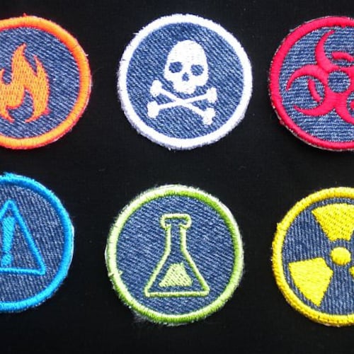 SCIENCE Iron-on Patches/merit Badges | Etsy