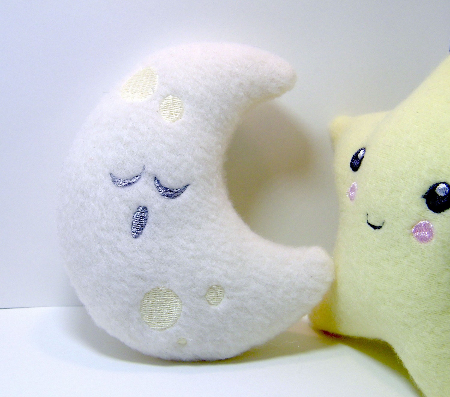 Moon Plushie Stuffed Softie - Etsy