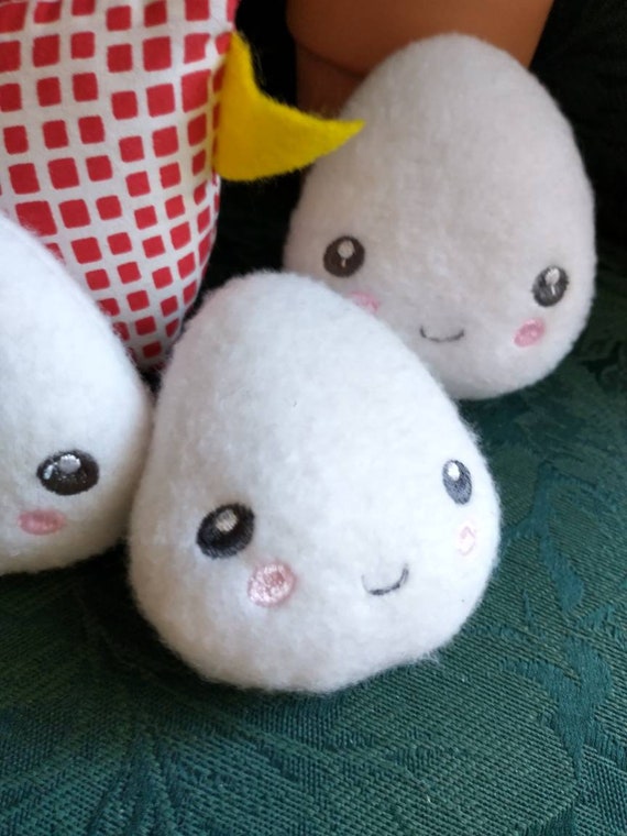 Tiny Plush Egg Stuffed Animal - Etsy