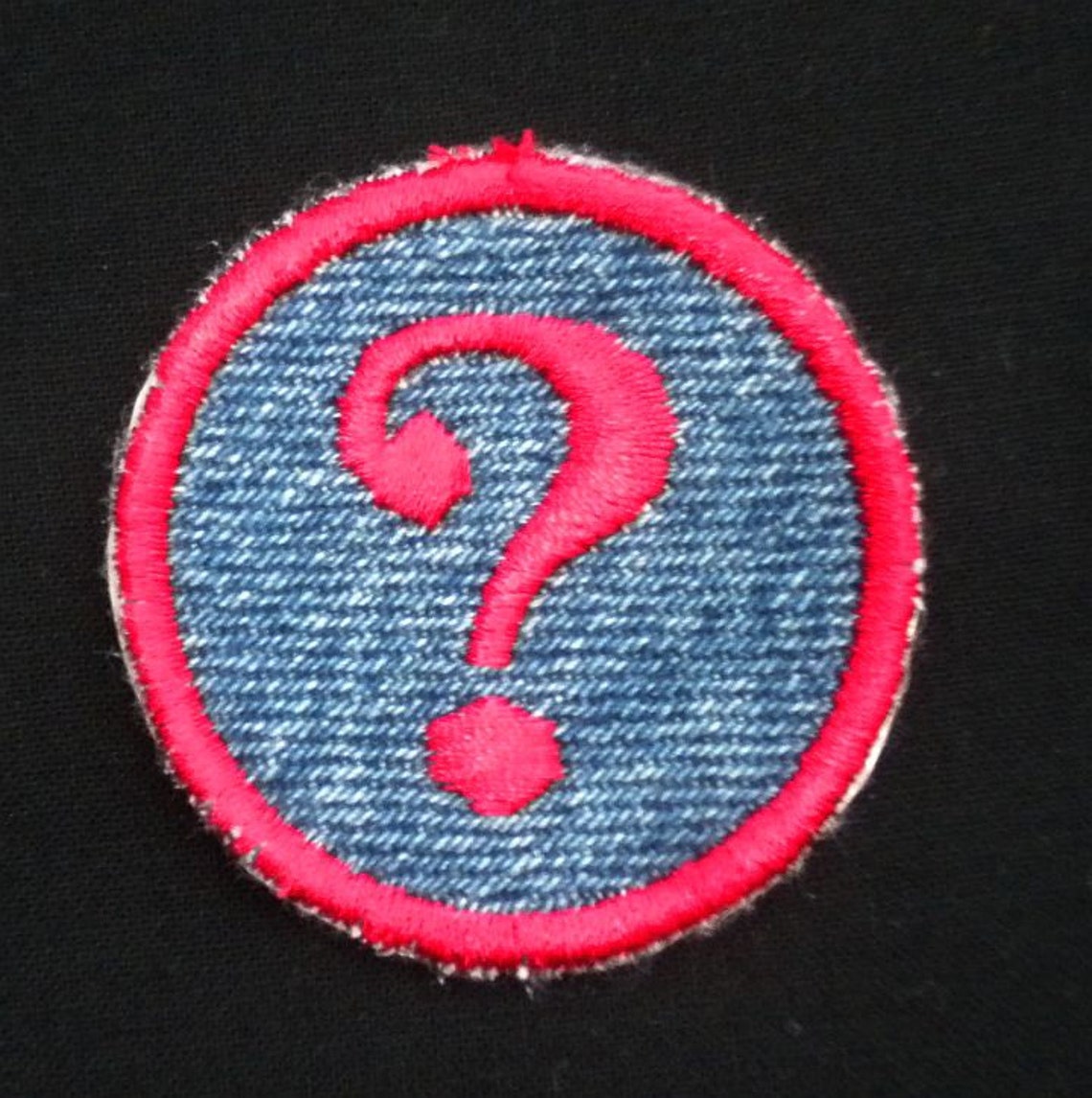Question Mark Iron-on Patch / Merit Badge - Etsy