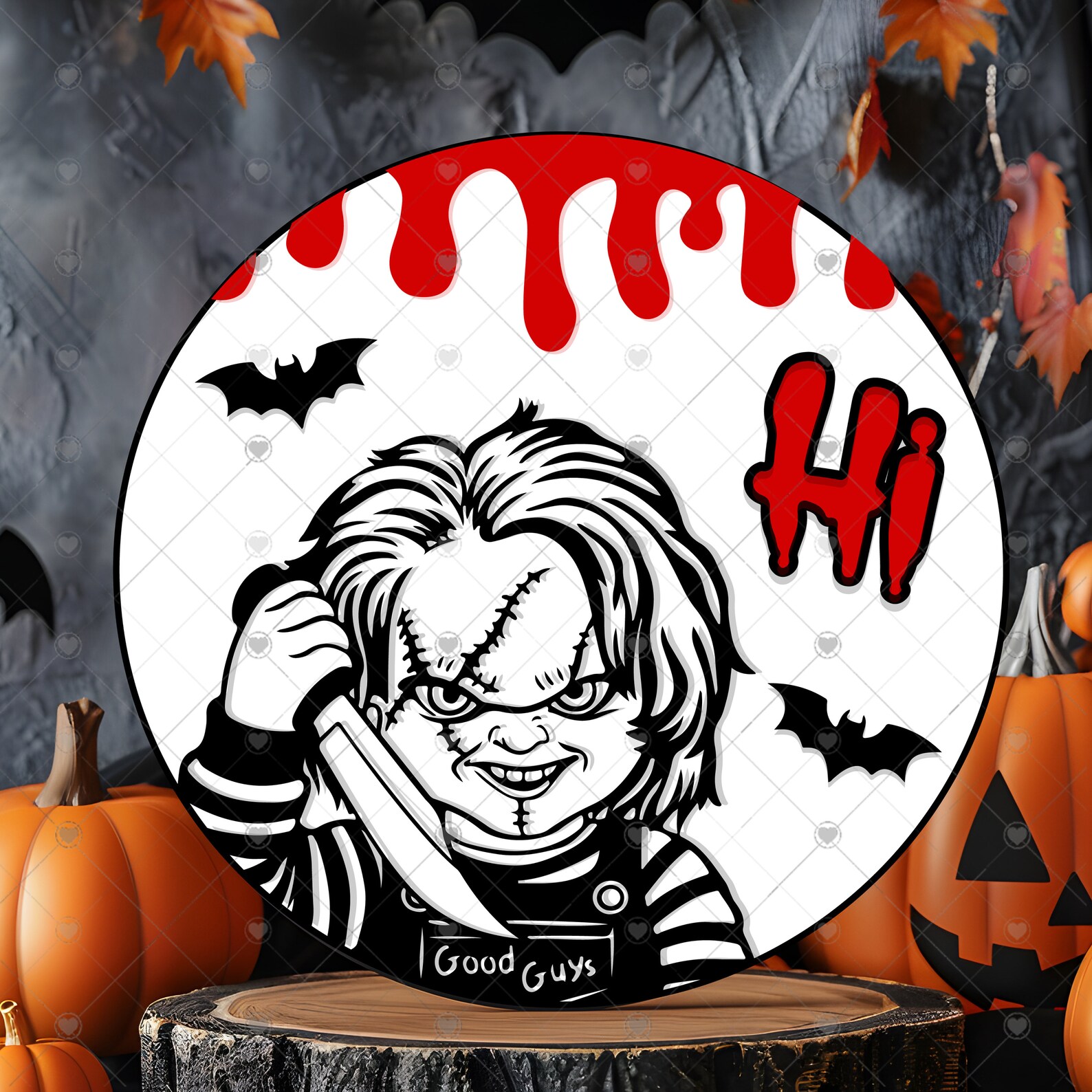 Horror Characters Door Sign SVG, Halloween Home Decor Svg, Welcome Sign ...