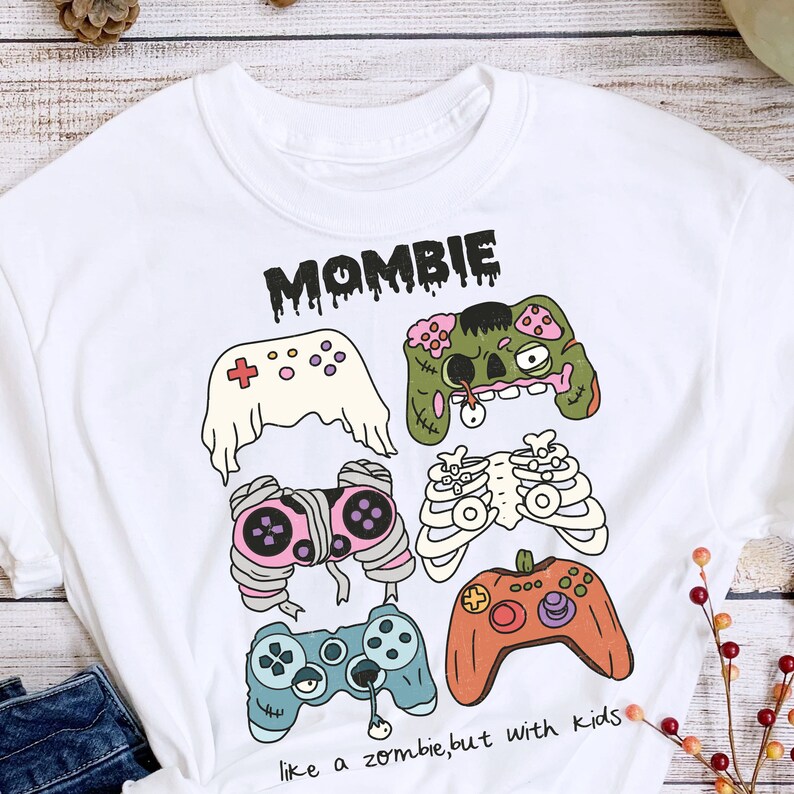 Game Controllers PNG Bundle, Halloween Horror Characters PNG, Gaming ...