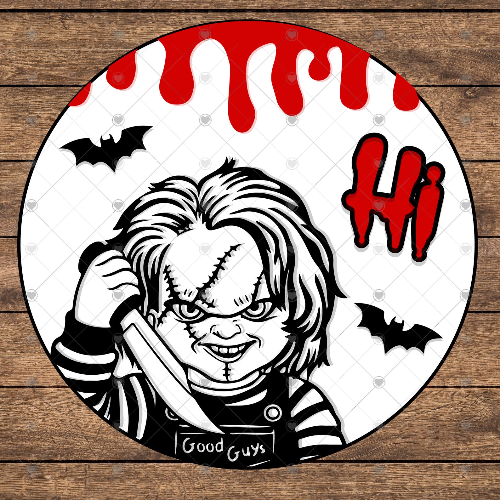 Horror Characters Door Sign SVG, Halloween Home Decor Svg, Welcome Sign ...