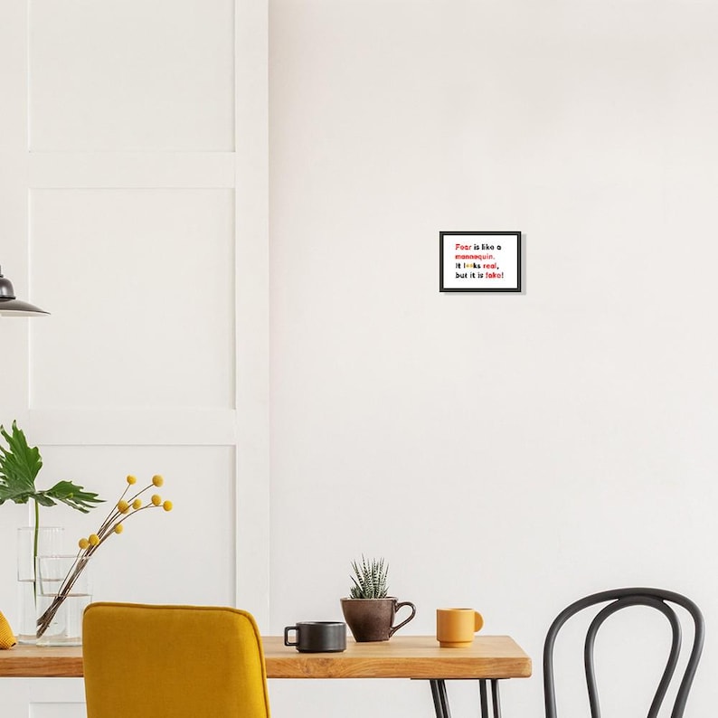 Positive Mindset Wall Art - Etsy