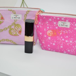 Tula Pink- Coin Purse, Gift for Friend, Small Zipper Bag, Zipper Bag ...