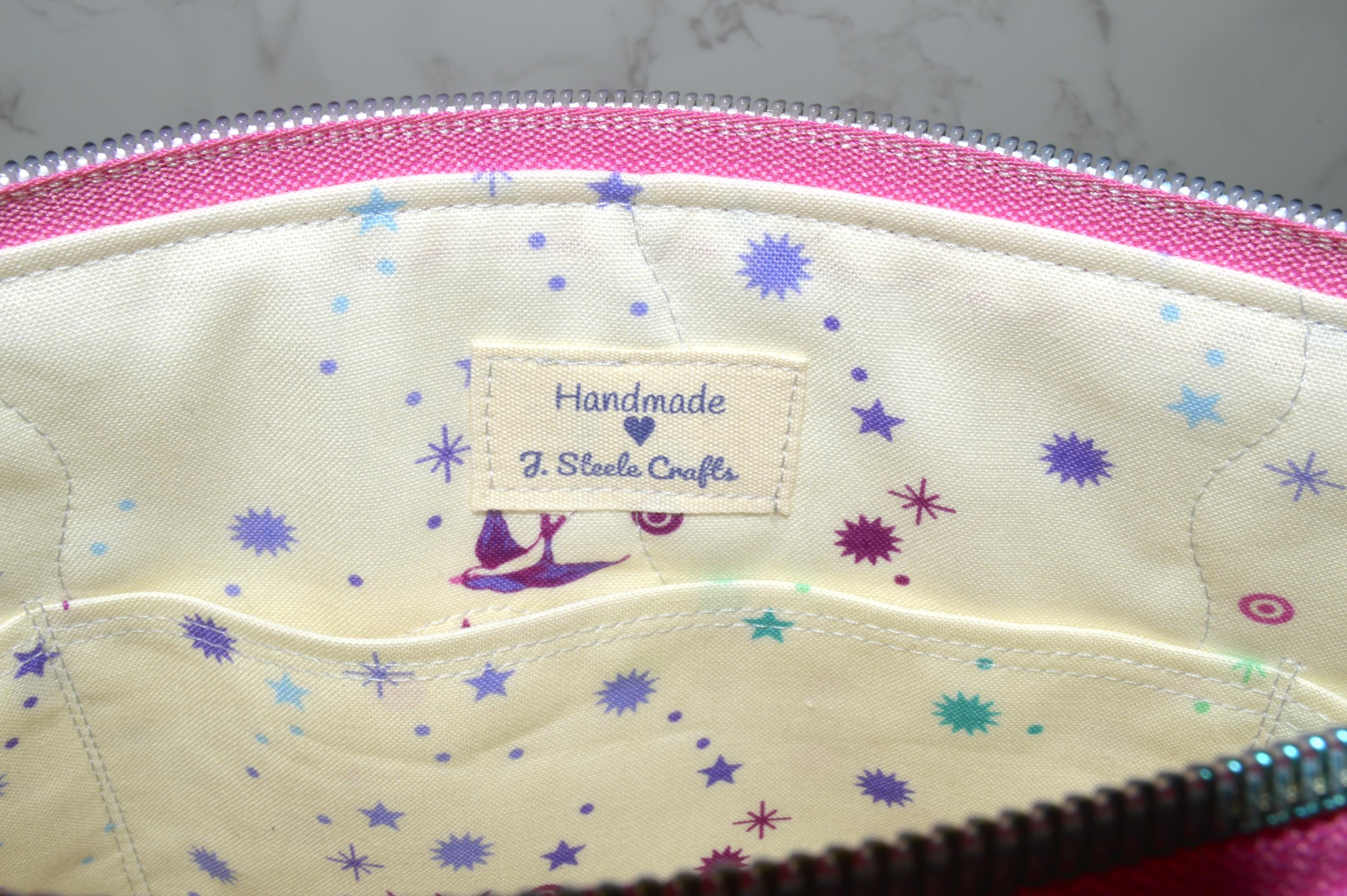 Zipper Project Bag -tula Pink OOP- Moon Garden Fabric, Knitting, Makeup ...