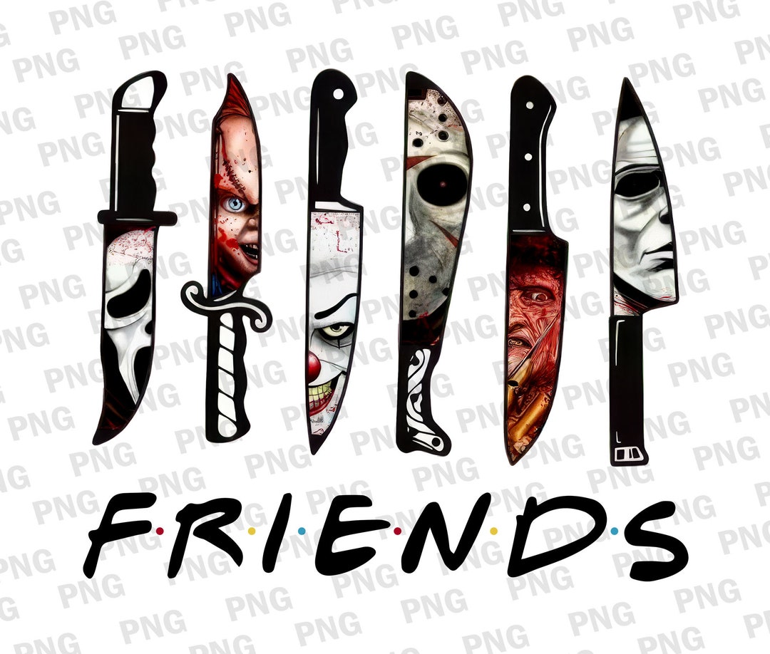 Friends Knife Horror Movie Png, Movie Killer Png, Scary Halloween Png ...