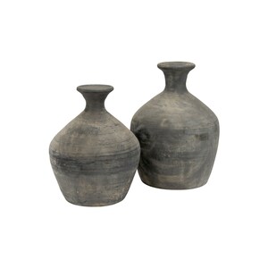 Clay Vase, Vintage Style Vase, Old World Vase, Clay Pot, Clay Planter ...