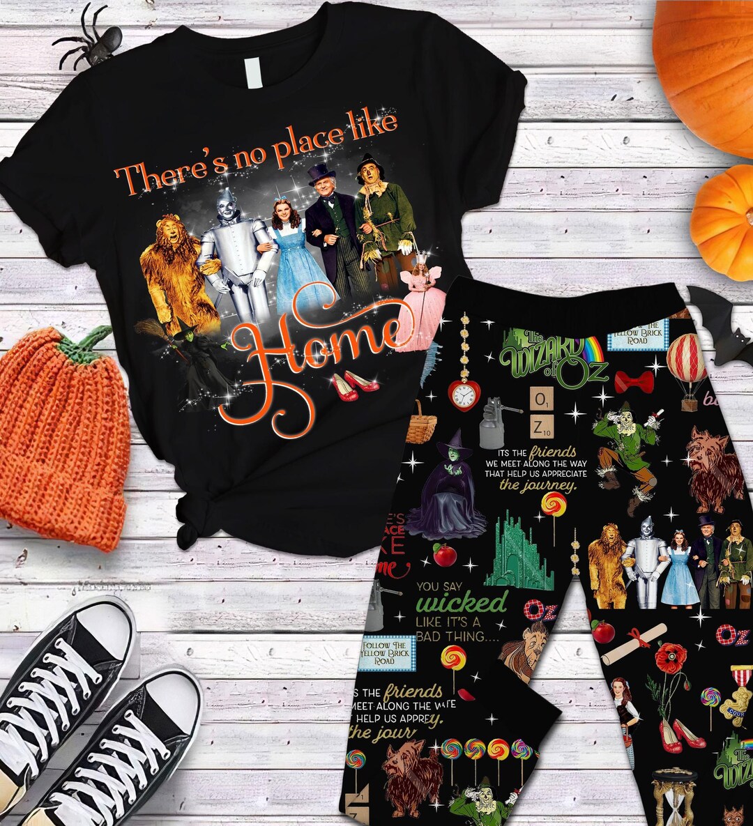 The Wizard of Oz Merch, Movie Pajamas Set, Wizard of Oz Gift, the ...