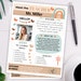 Editable Meet the Teacher Templates Boho Decor, Canva Templates ...